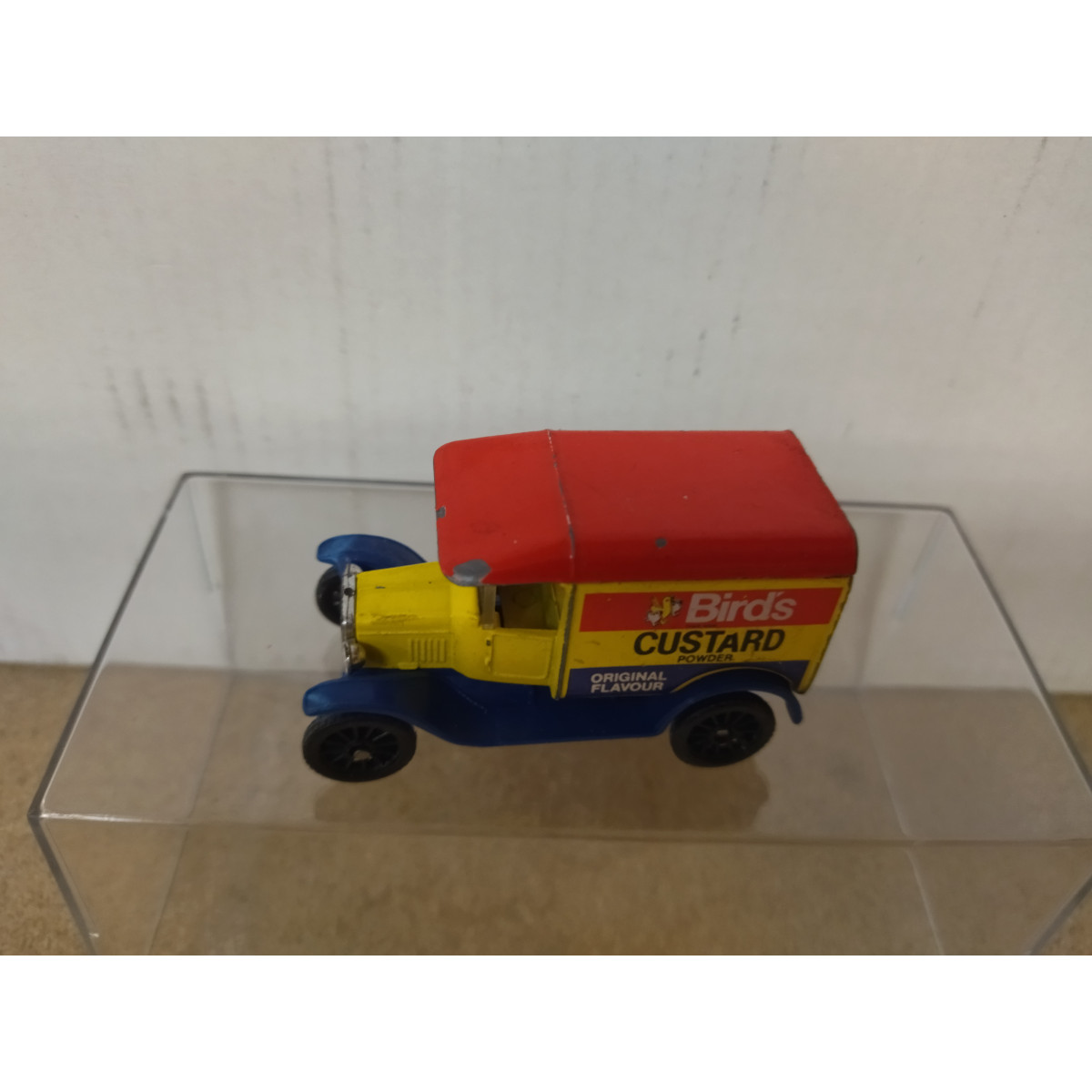 FORD MODEL A VAN BIRD´S CUSTARD SUPERFAST 38 1:52/ apx 1:64 MATCHBOX NO ...