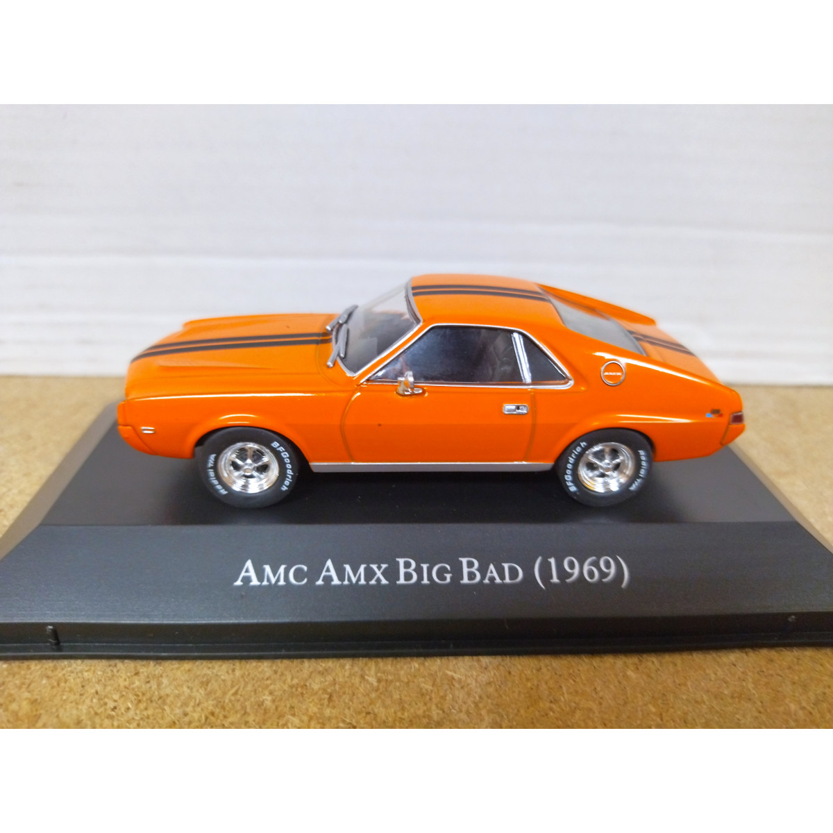 AMC AMX BIG BAD 1969 AMERICAN CARS 1:43 ALTAYA IXO - BCN STOCK CARS