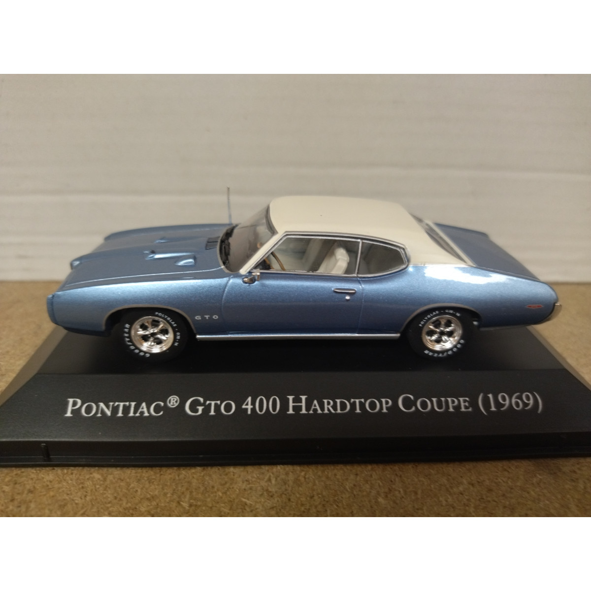 PONTIAC GTO 1969 400 HARDTOP COUPE AMERICAN CARS 1:43 ALTAYA IXO - BCN ...