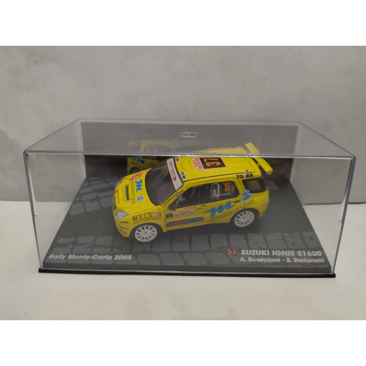 SUZUKI IGNIS S1600 2005 RALLY MONTE CARLO A.SCORCIONI 1:43 EAGLEMOSS ...