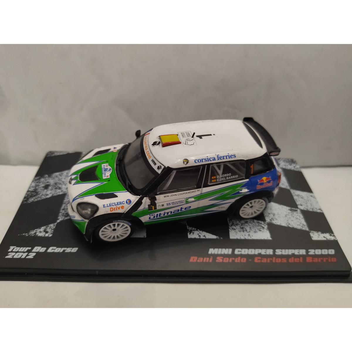 MINI COOPER S2000 2012 RALLY TOUR CORSE 2012 D.SORDO 1:43 ALTAYA IXO ...
