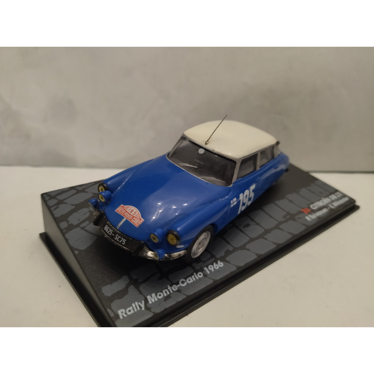 CITROEN DS21 1966 RALLY MONTE CARLO P.TOIVONEN 1:43 EAGLEMOSS IXO - BCN ...