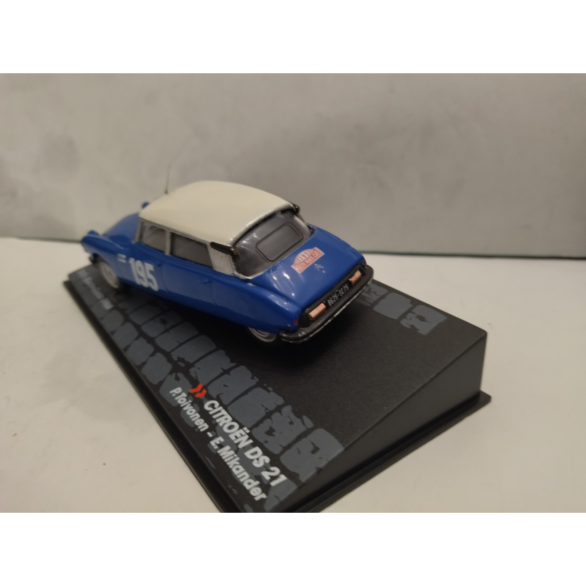 CITROEN DS21 1966 RALLY MONTE CARLO P.TOIVONEN 1:43 EAGLEMOSS IXO - BCN ...
