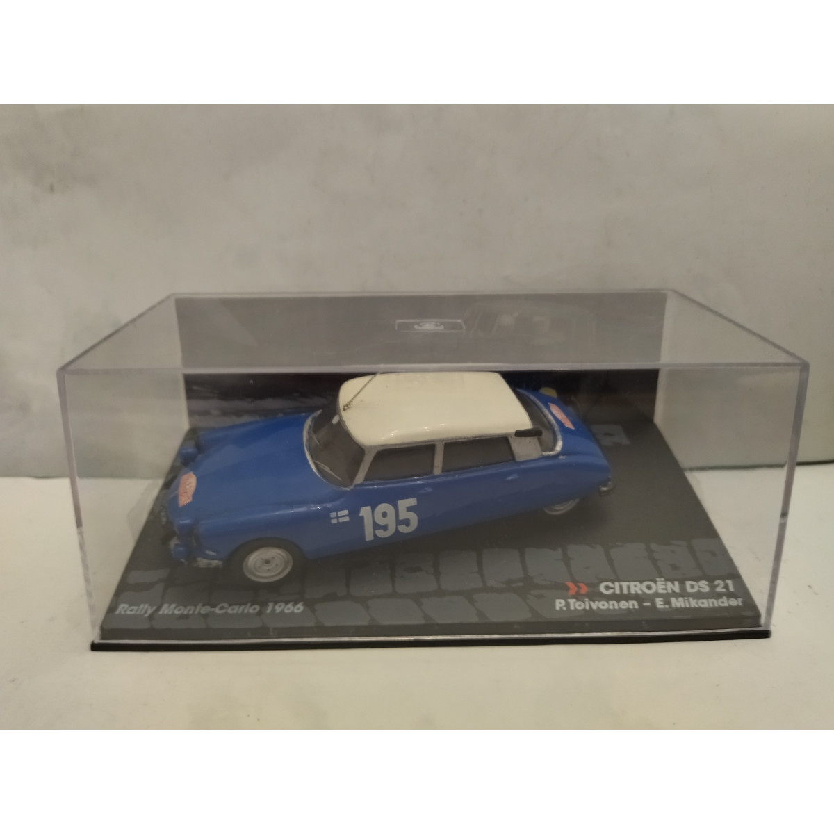CITROEN DS21 1966 RALLY MONTE CARLO P.TOIVONEN 1:43 EAGLEMOSS IXO - BCN ...