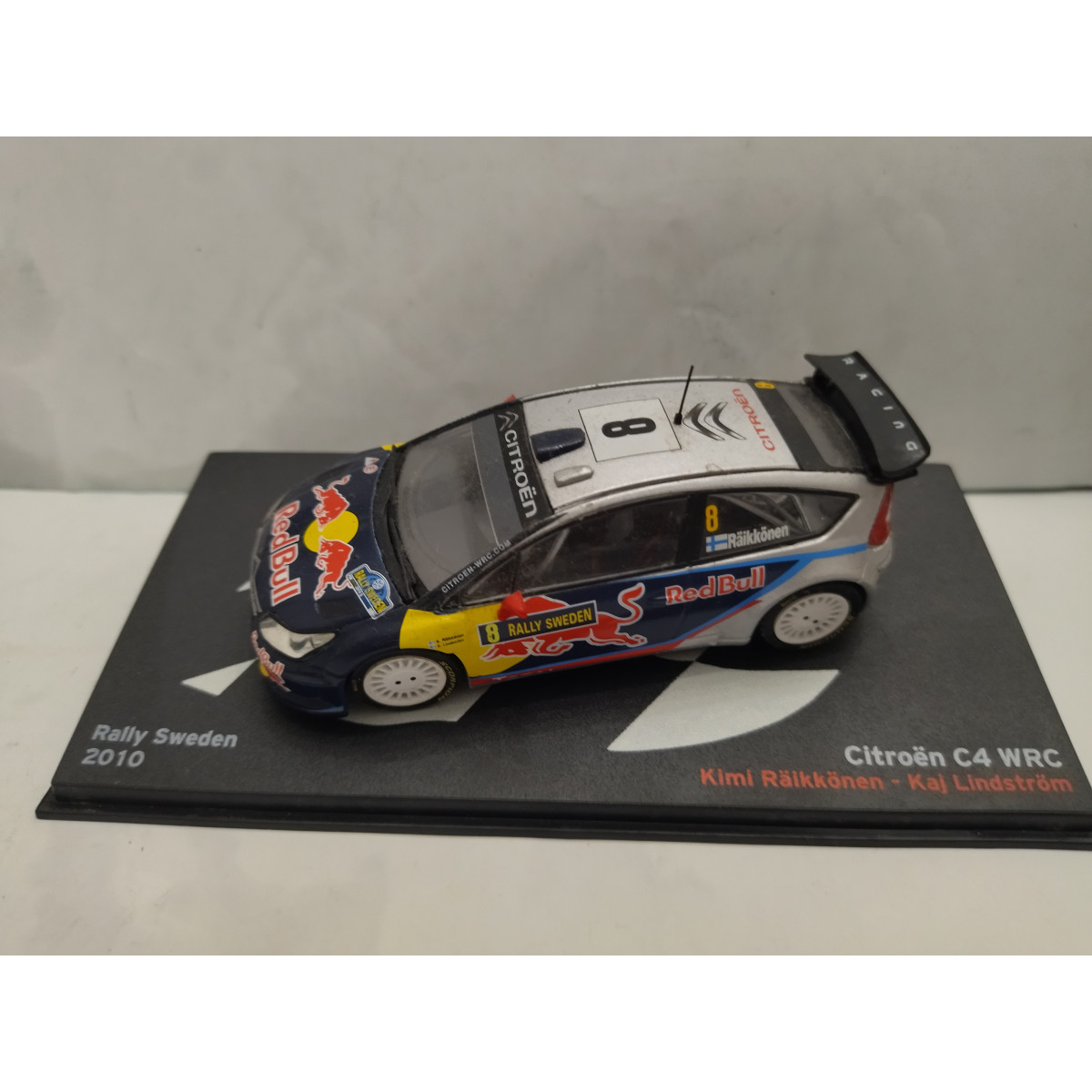 CITROEN C4 WRC 2010 RALLY SWEDEN K.RAIKKONEN 1:43 ALTAYA IXO - BCN ...
