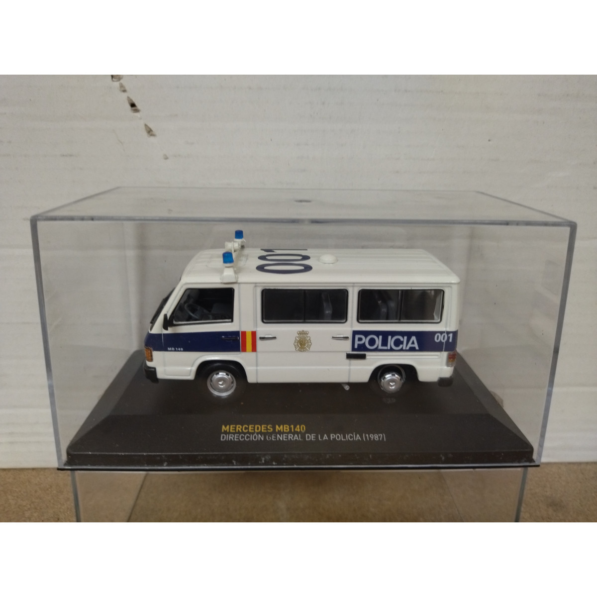 MERCEDES-BENZ MB140 1987 DGP POLICIA NACIONAL1:43 ALTAYA IXO - BCN ...