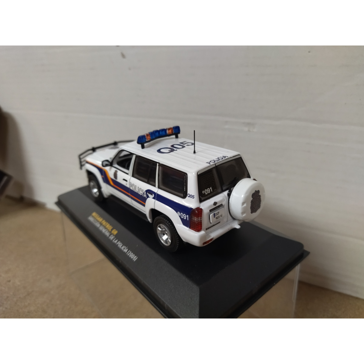 NISSAN PATROL GR 2005 DGP POLICIA NACIONAL 1:43 ALTAYA IXO - BCN STOCK CARS