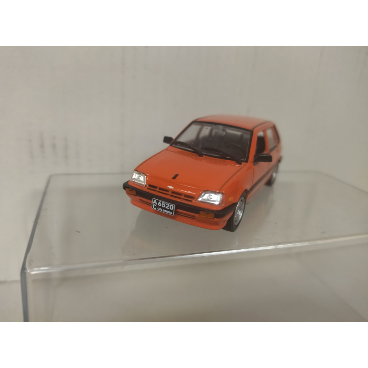 CHEVROLET SPRINT 1985 4P RED (SUZUKI SWIFT) CARROS COLOMBIA 1:43 LUPPA ...