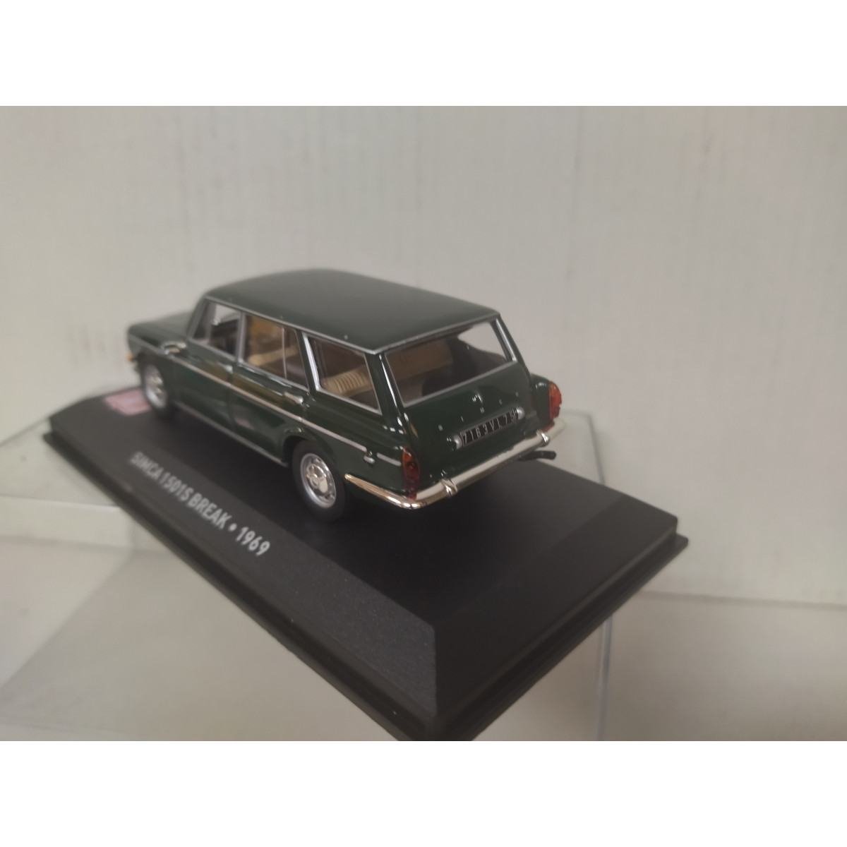 SIMCA 1500 S BREAK 1969 GREEN BELLES SIMCA 1:43 ALTAYA IXO - BCN STOCK CARS