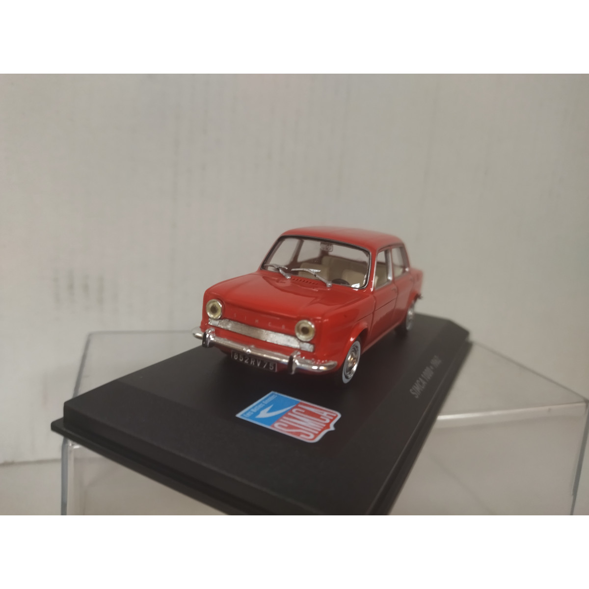 SIMCA 1000 1962 RED BELLES SIMCA 1:43 ALTAYA IXO - BCN STOCK CARS