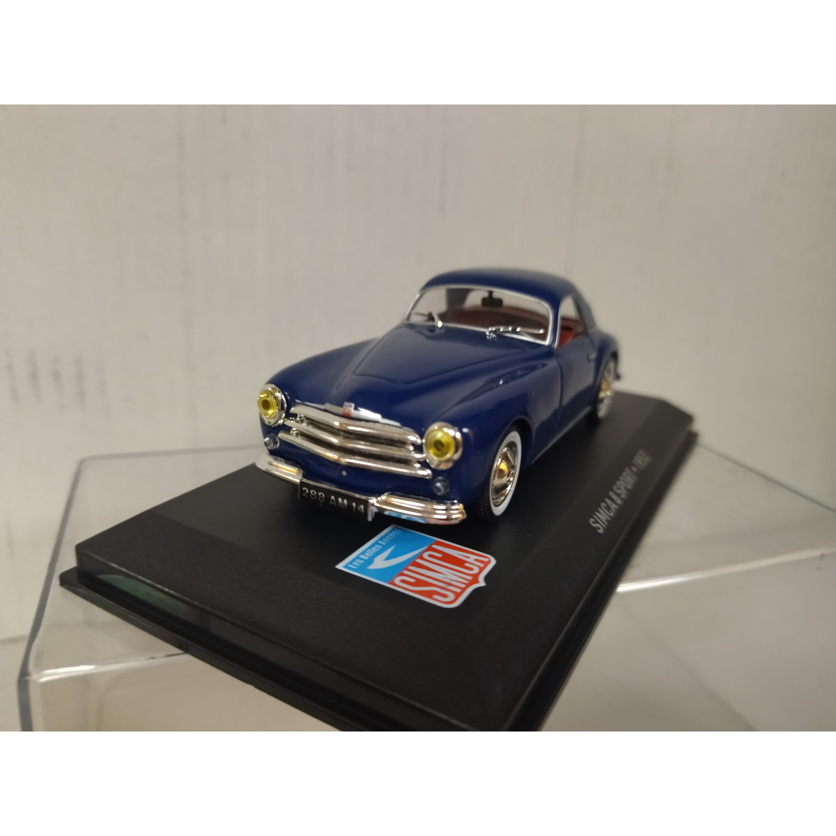SIMCA 8 SPORT 1952 BLUE BELLES SIMCA 1:43 ALTAYA IXO - BCN STOCK CARS