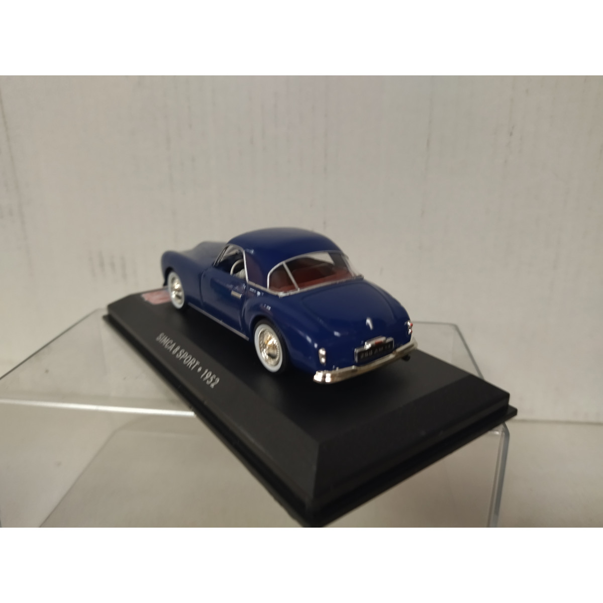SIMCA 8 SPORT 1952 BLUE BELLES SIMCA 1:43 ALTAYA IXO - BCN STOCK CARS