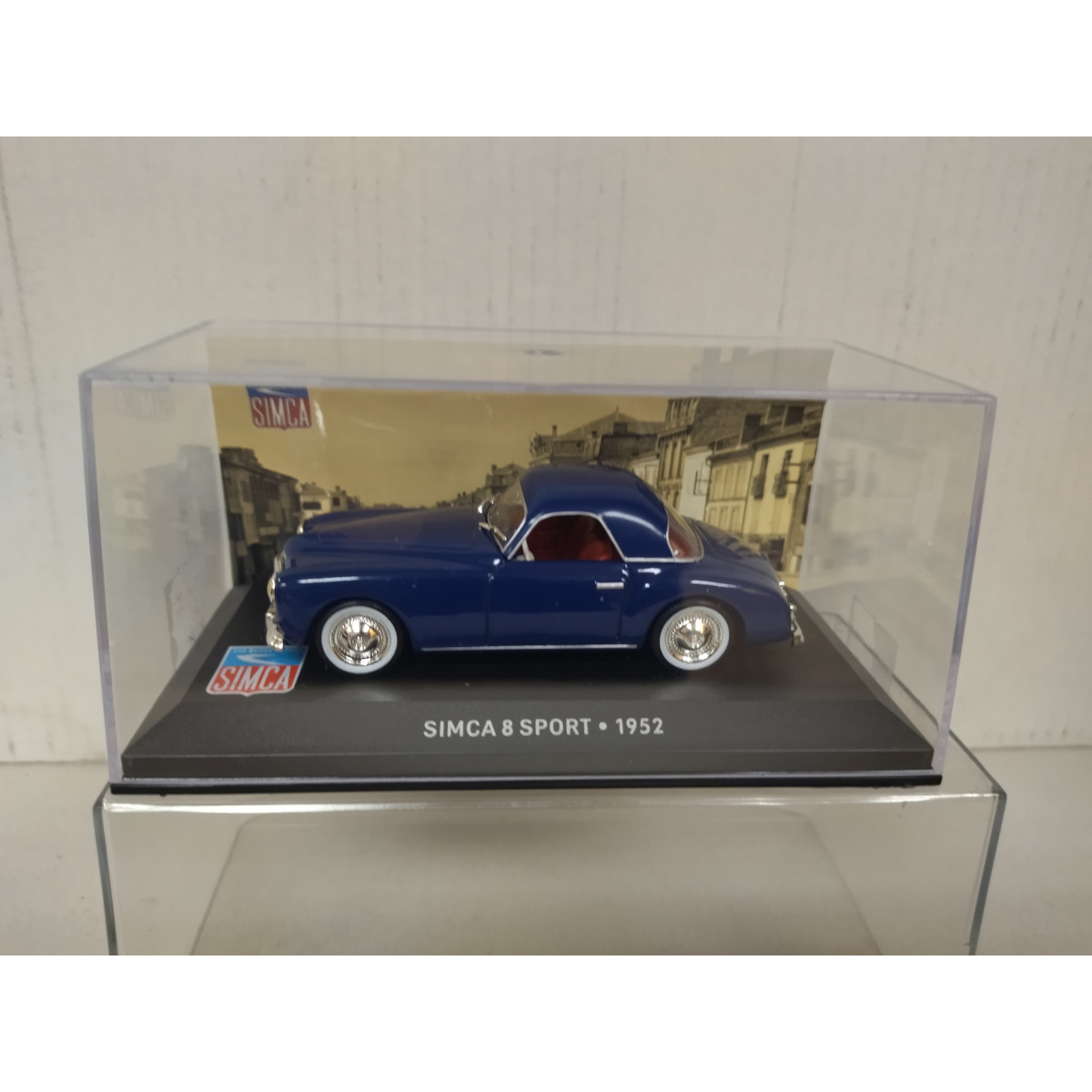 SIMCA 8 SPORT 1952 BLUE BELLES SIMCA 1:43 ALTAYA IXO - BCN STOCK CARS