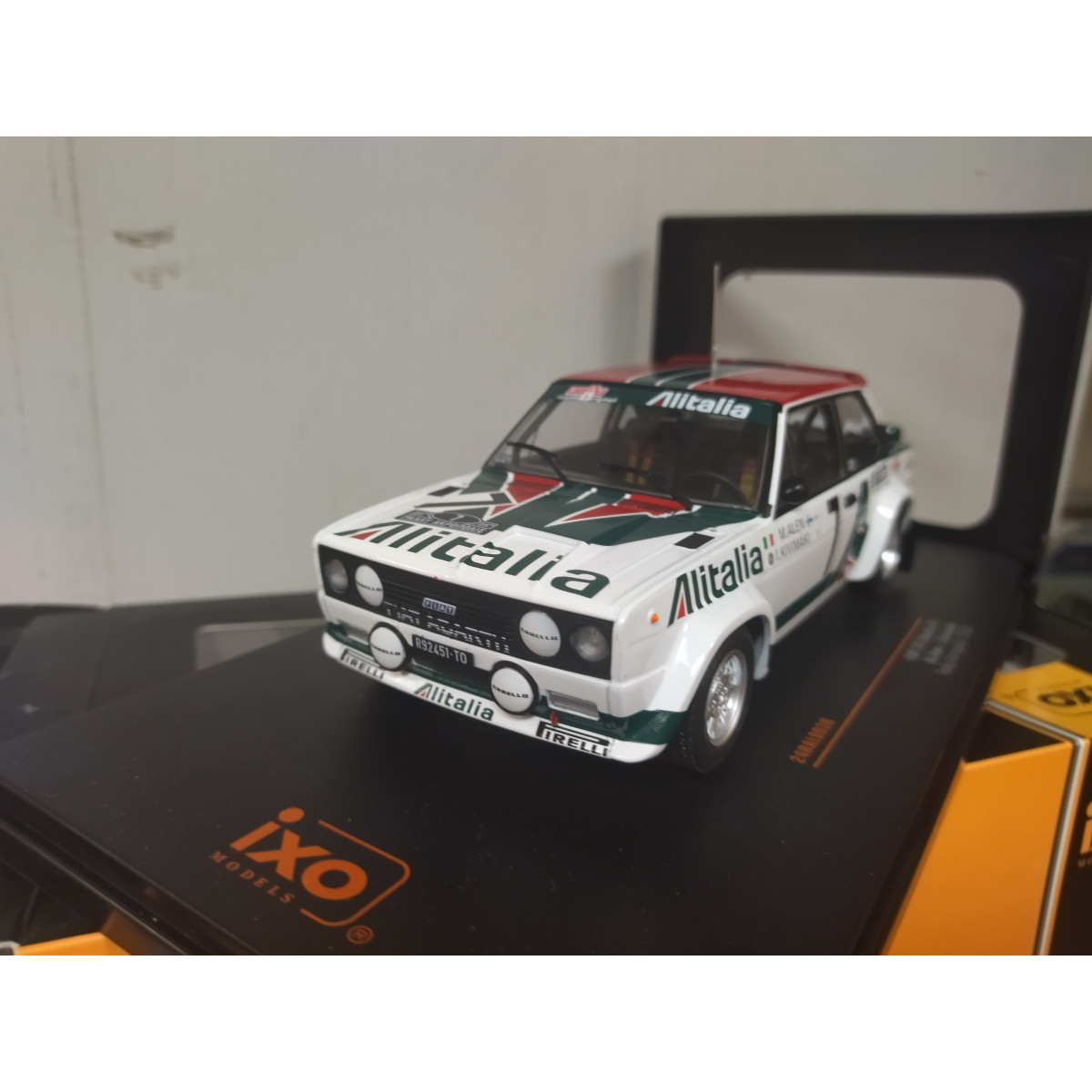 FIAT 131 ABARTH 1978 RALLY ACROPOLIS M.ALEN 1:24 IXO 24RAL003B - BCN ...