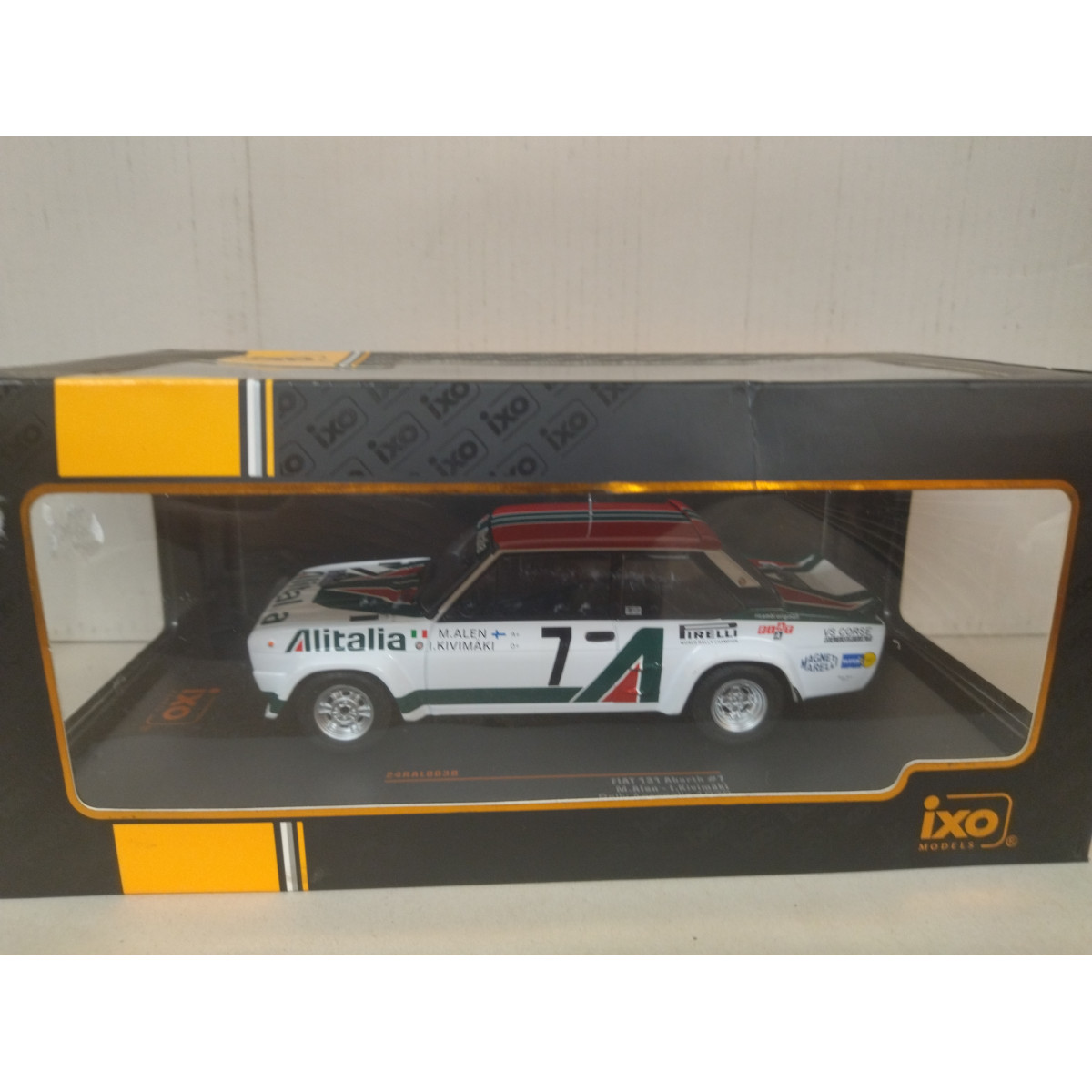 FIAT 131 ABARTH 1978 RALLY ACROPOLIS M.ALEN 1:24 IXO 24RAL003B - BCN ...