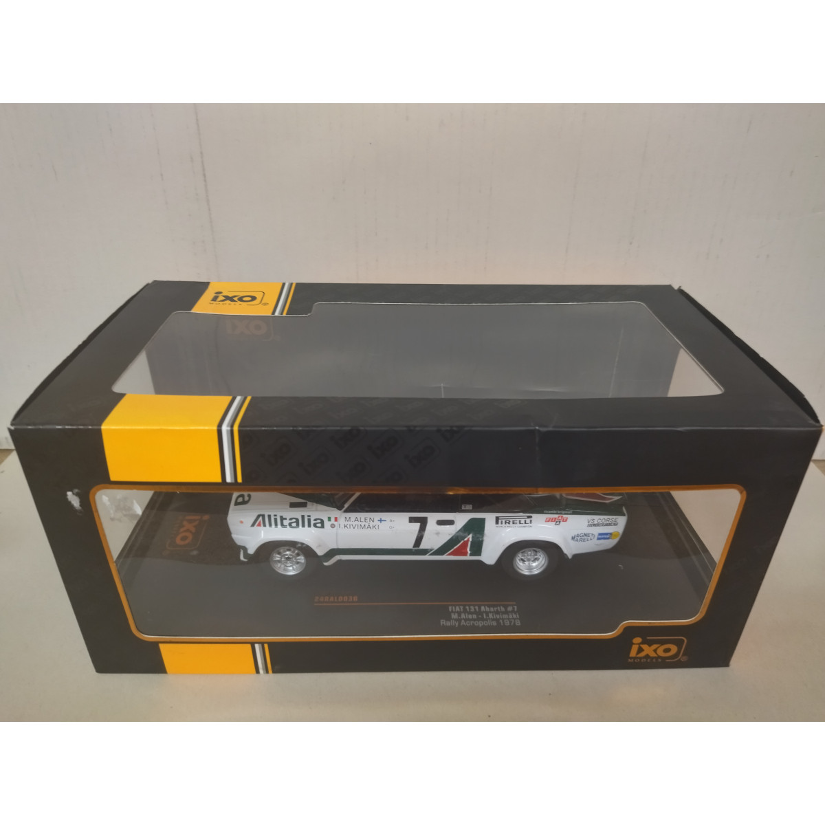 FIAT 131 ABARTH 1978 RALLY ACROPOLIS M.ALEN 1:24 IXO 24RAL003B - BCN ...
