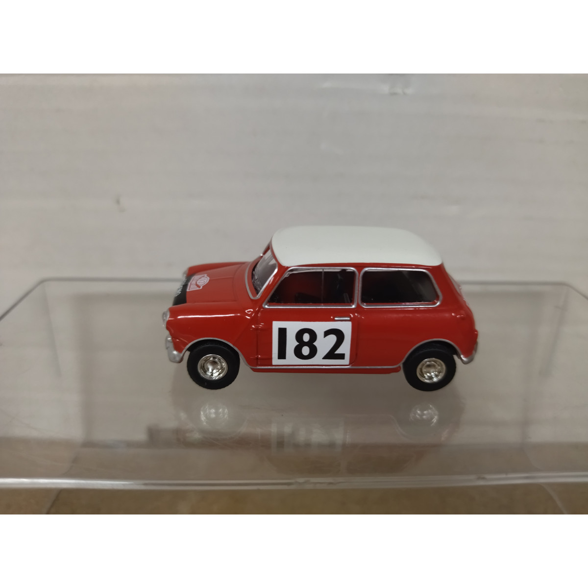MINI COOPER S 1964 RED RALLY MONTE CARLO n182 apx 1:64 NOREV 3 INCHES ...