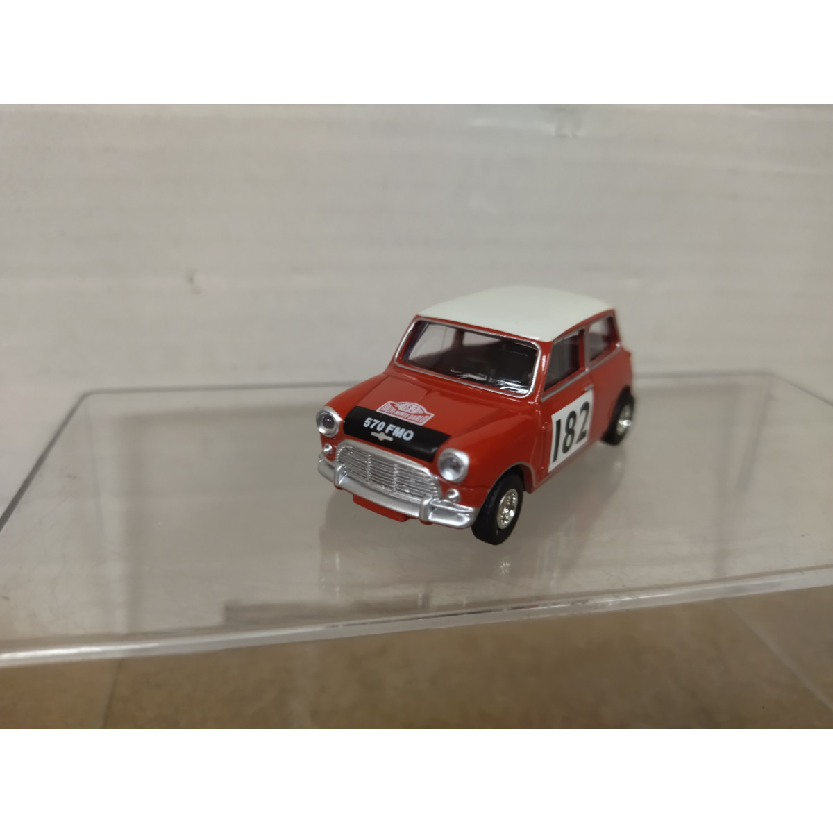 MINI COOPER S 1964 RED RALLY MONTE CARLO n182 apx 1:64 NOREV 3 INCHES ...