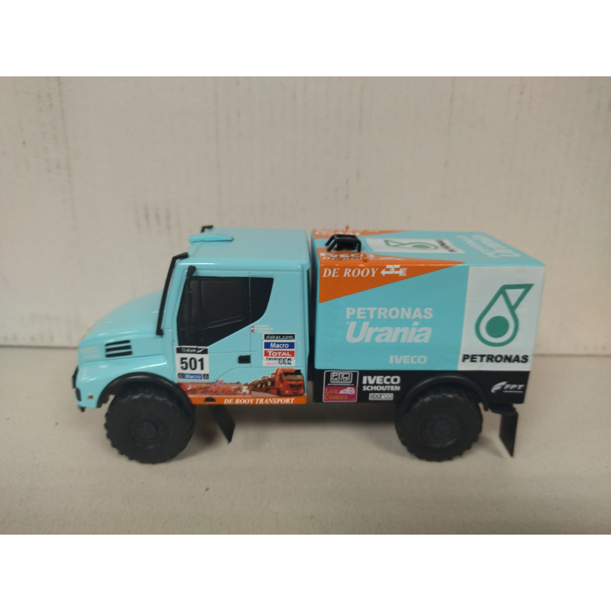 IVECO POWERSTAR DE ROOY PETRONAS URANIA RALLY DAKAR 2014 1:43 LUPPA IXO ...