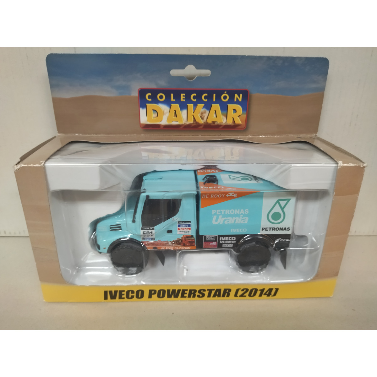IVECO POWERSTAR DE ROOY PETRONAS URANIA RALLY DAKAR 2014 1:43 LUPPA IXO ...