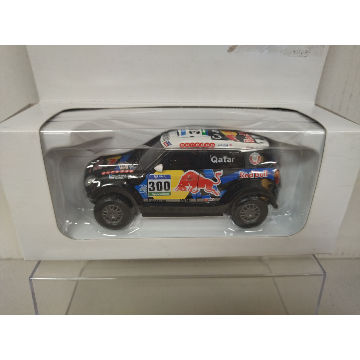 MINI ALL4 RACING 2016 RALLY RAID PARIS-DAKAR AL-ATTIYAH 1:43 LUPA IXO ...