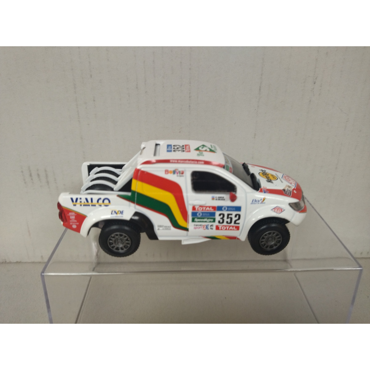 TOYOTA HILUX 2015 n352 RALLY RAID PARIS-DAKAR M.BULACIA 1:43 LUPA IXO ...