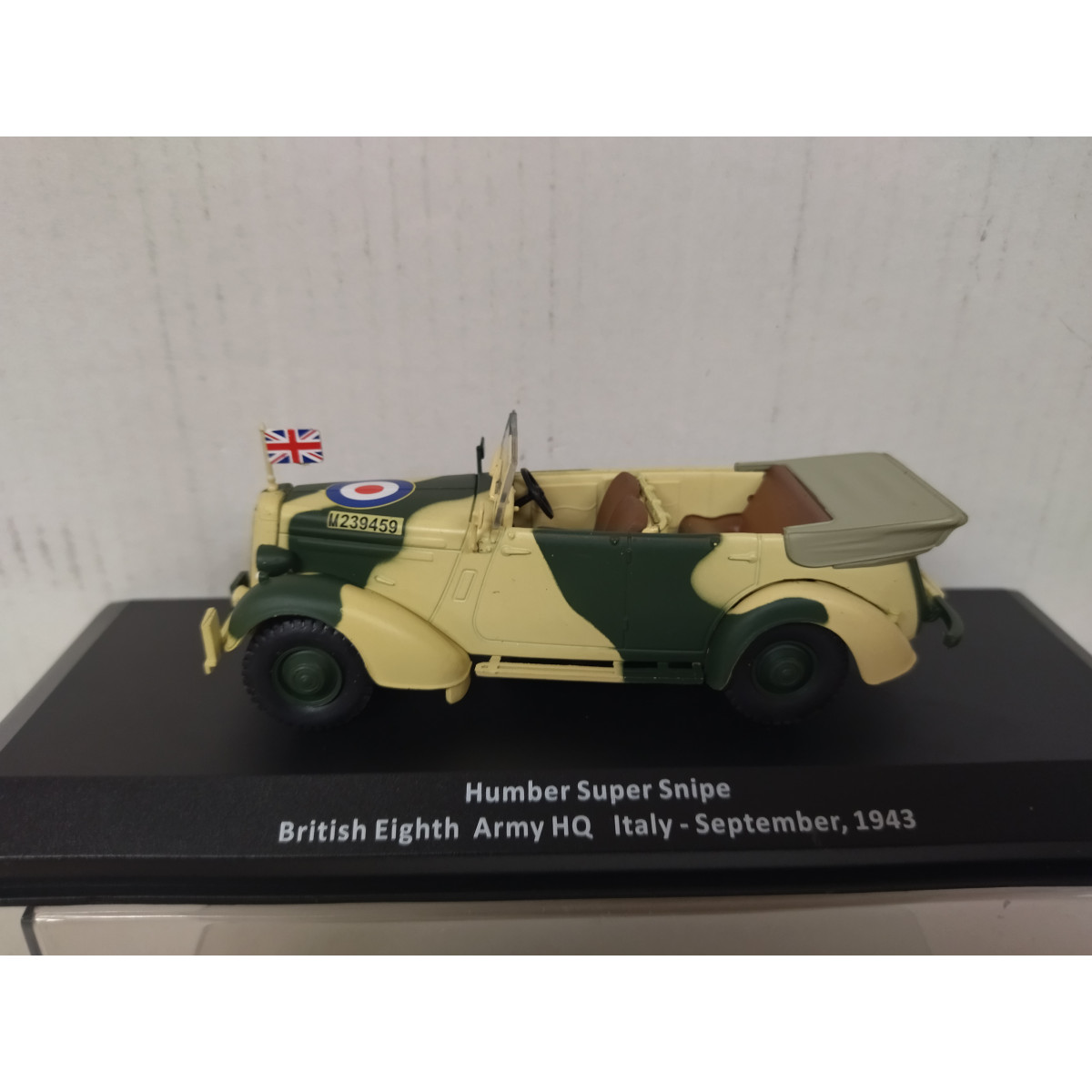 HUMBER SUPER SNIPE 1943 BRITISH 8TH ARMY WW 2 1:43 ALTAYA IXO - BCN ...