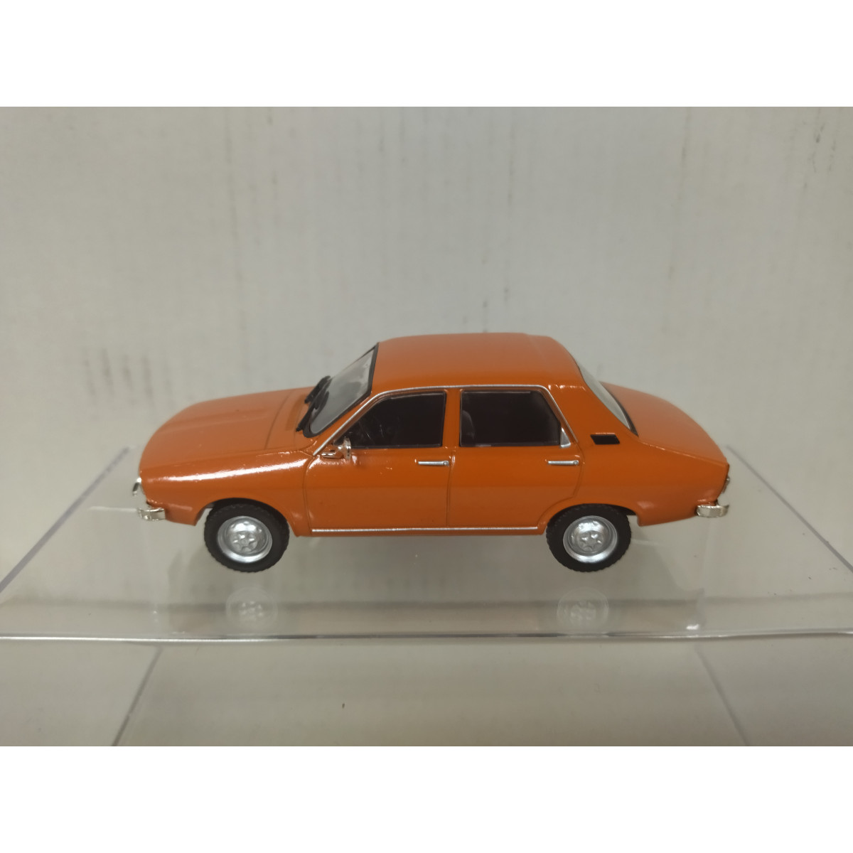 RENAULT 12 TL 1976 ORANGE CARROS MAS QUERIDOS COLOMBIA 1:43 LUPA IXO ...