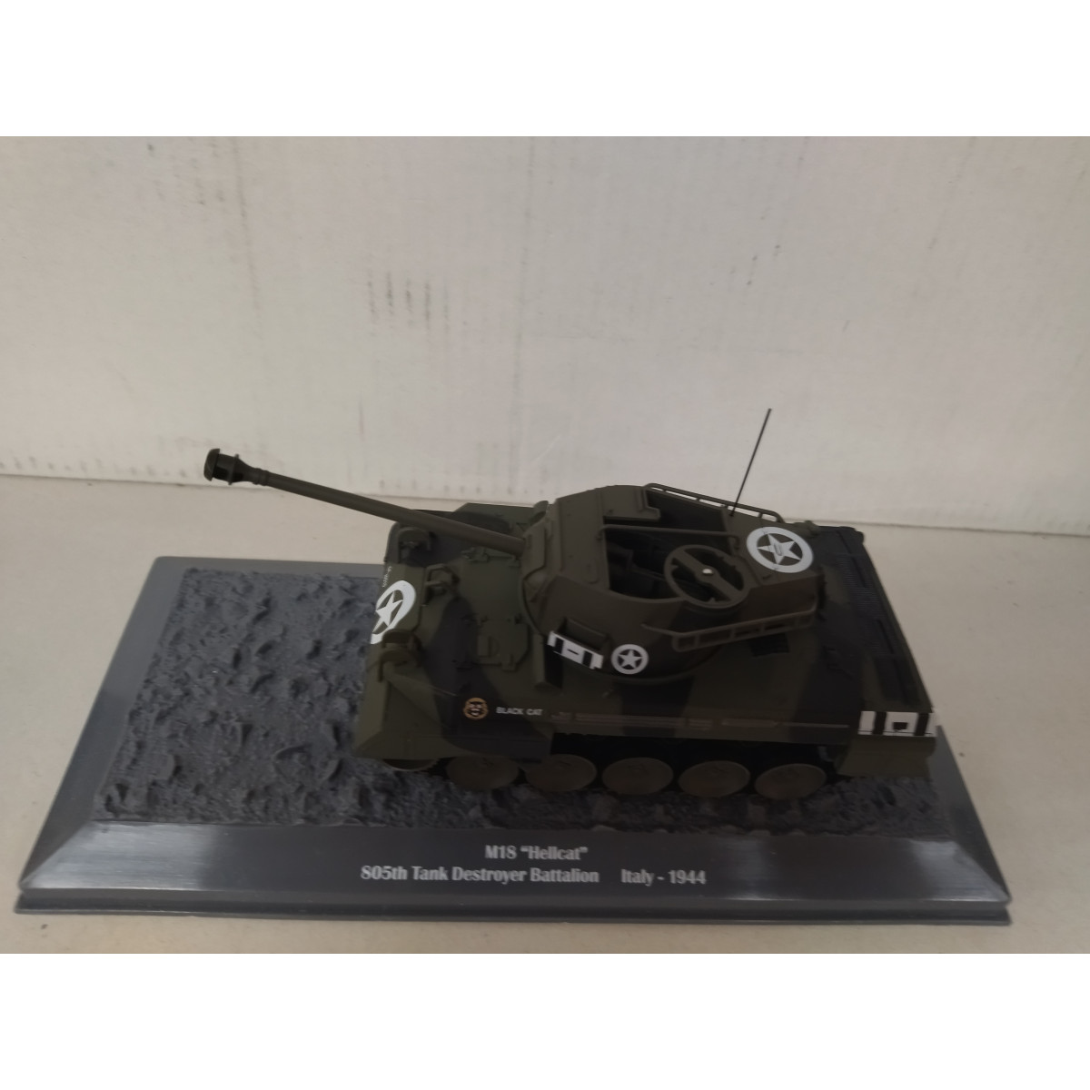 M18 HELLCAT 805th TANK BAT US ARMY 1944 WW 2 1:43 ALTAYA IXO DEFECT ...