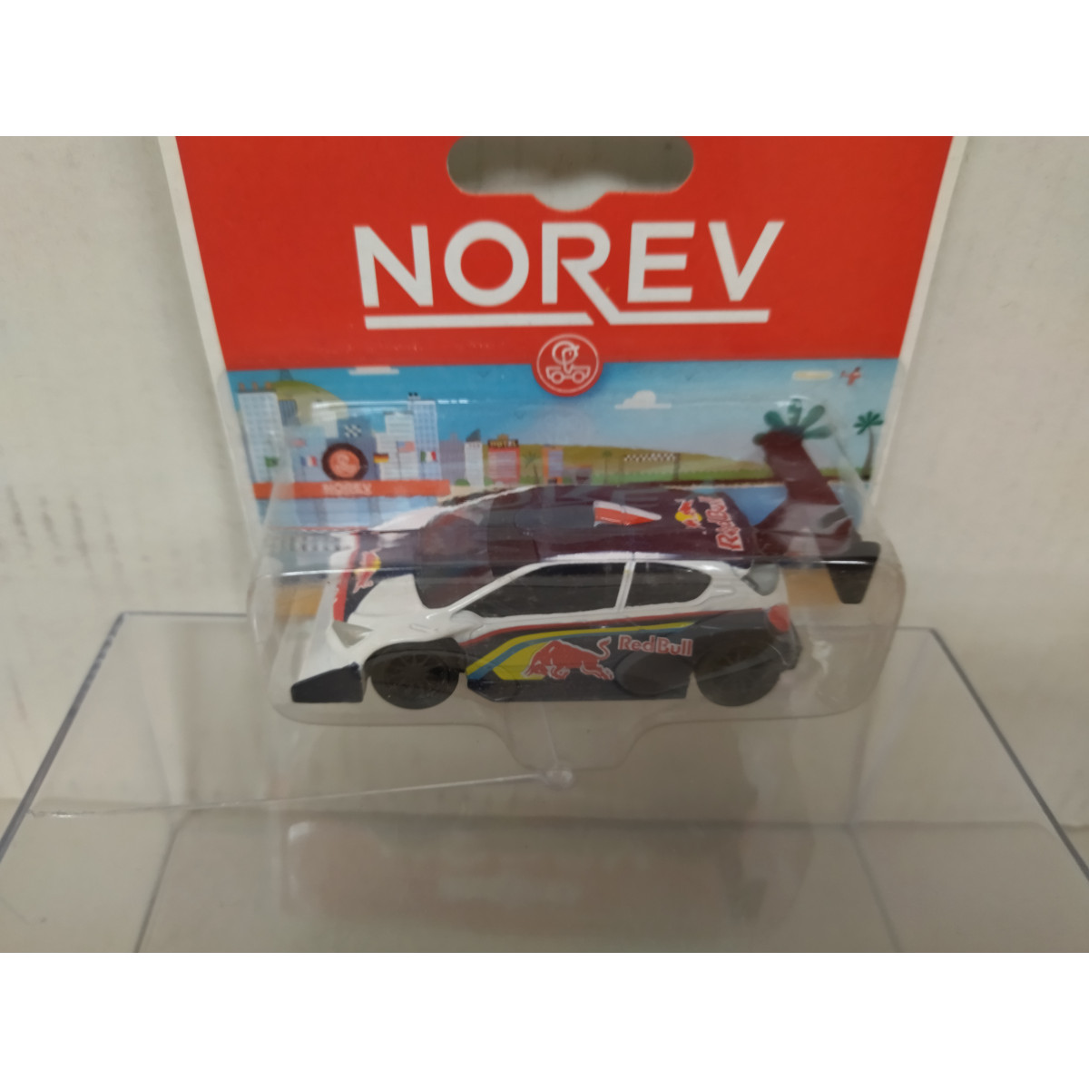 PEUGEOT 208 T16 PIKES PEAK BLISTER RED BULL NOREV apx 1:64 NOREV 3 ...