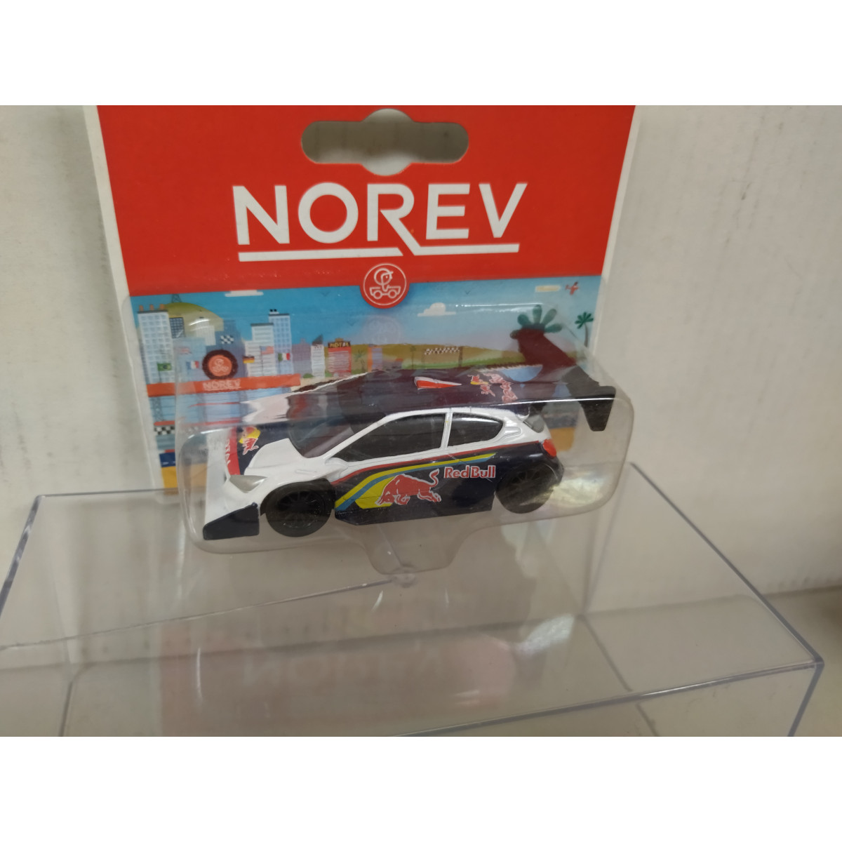 PEUGEOT 208 T16 PIKES PEAK BLISTER RED BULL NOREV apx 1:64 NOREV 3 ...