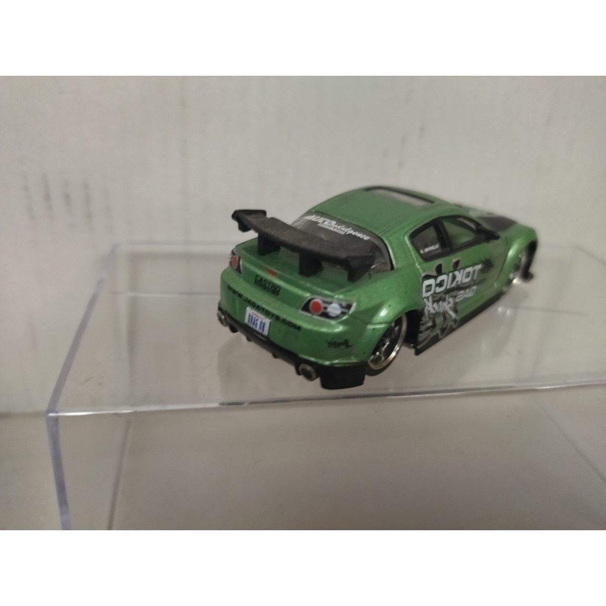 MAZDA RX-8 GREEN IMPORT RACER 1:64 JADA TOYS NO BOX - BCN STOCK CARS