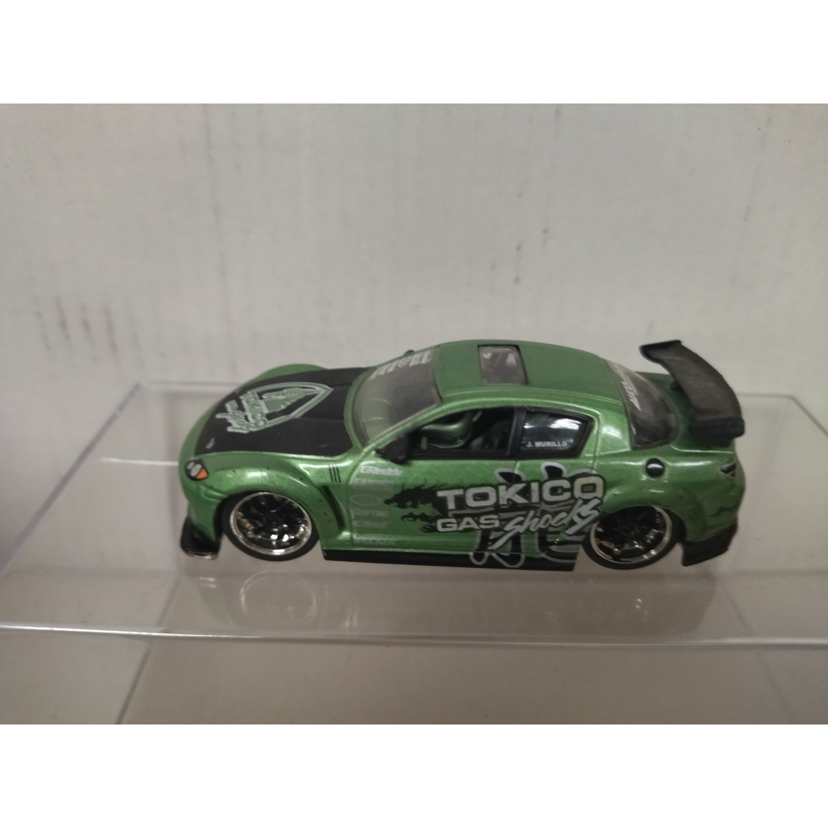 MAZDA RX-8 GREEN IMPORT RACER 1:64 JADA TOYS NO BOX - BCN STOCK CARS