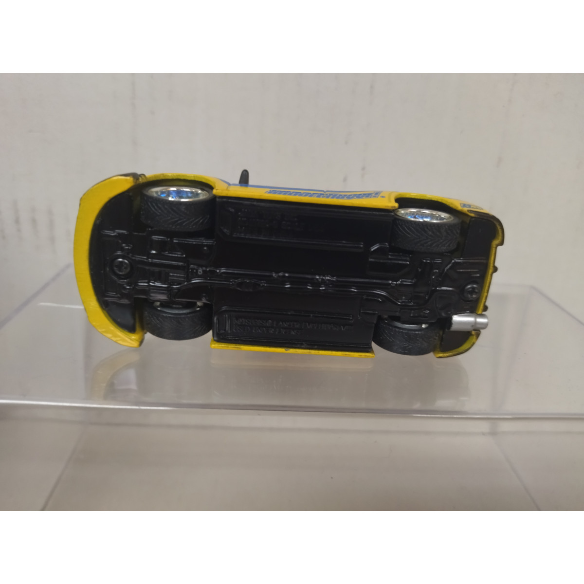 MITSUBISHI LANCER YELLOW/BLACK IMPORT RACER 1:64 JADA TOYS NO BOX - BCN ...