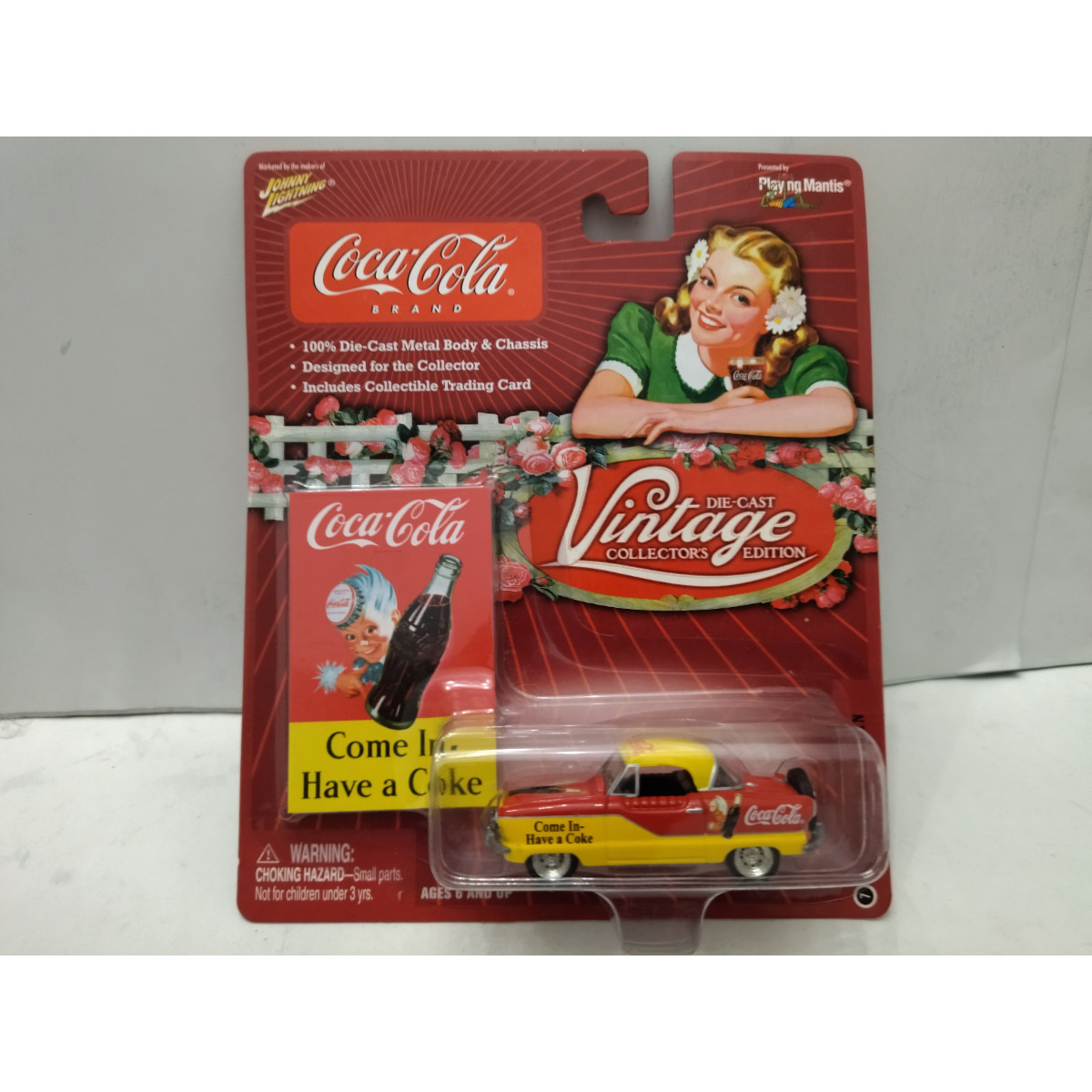 NASH METROPOLITAN VINTAGE COCA-COLA 1:64 JOHNNY LIGHTNING - BCN STOCK CARS