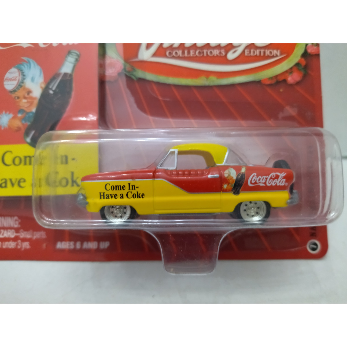 NASH METROPOLITAN VINTAGE COCA-COLA 1:64 JOHNNY LIGHTNING - BCN STOCK CARS