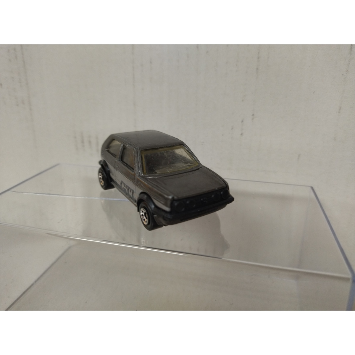 VOLKSWAGEN GOLF GTi GREY 1:58/apx 1:64 MATCHBOX NO BOX - BCN STOCK CARS