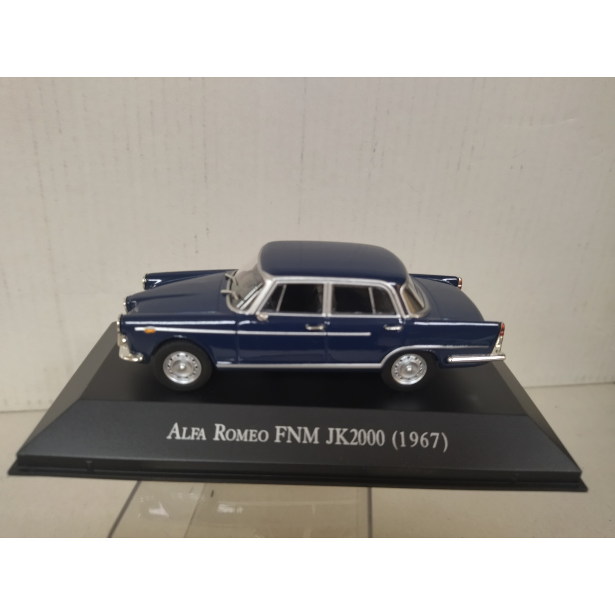 ALFA ROMEO FNM JK2000 1967 BLUE INESQUECIVEIS BRASIL 1:43 DeAGOSTINI ...
