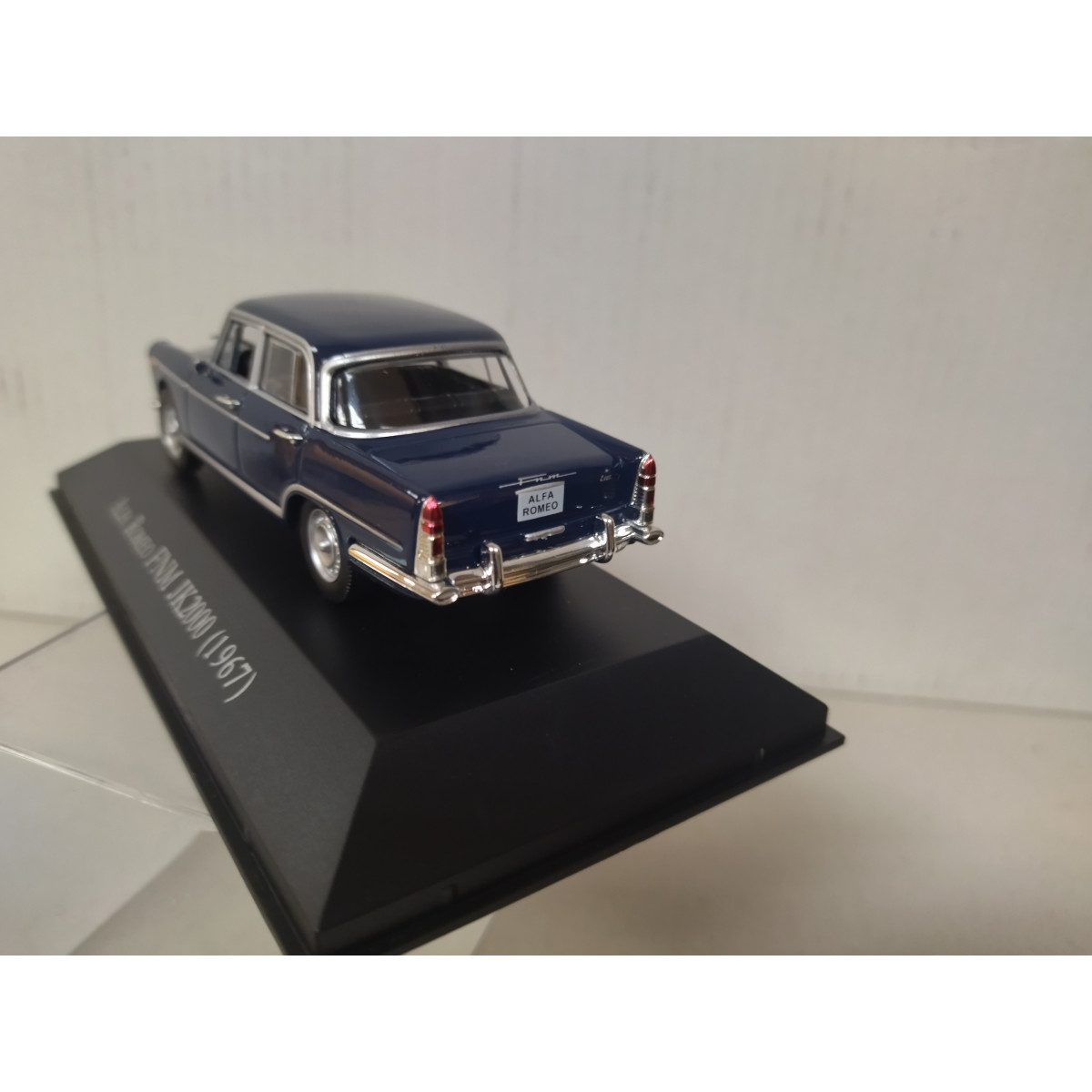 ALFA ROMEO FNM JK2000 1967 BLUE INESQUECIVEIS BRASIL 1:43 DeAGOSTINI ...