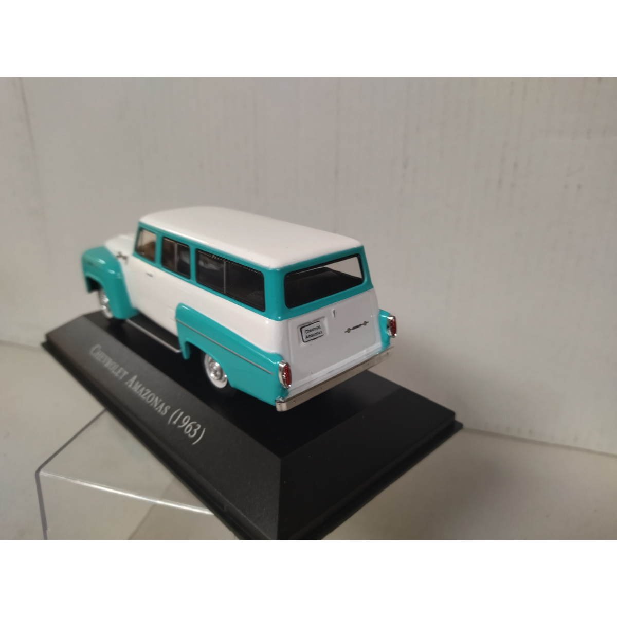 CHEVROLET AMAZONAS 1963 WHITE/GREEN INESQUECIVEIS BRASIL 1:43 ...