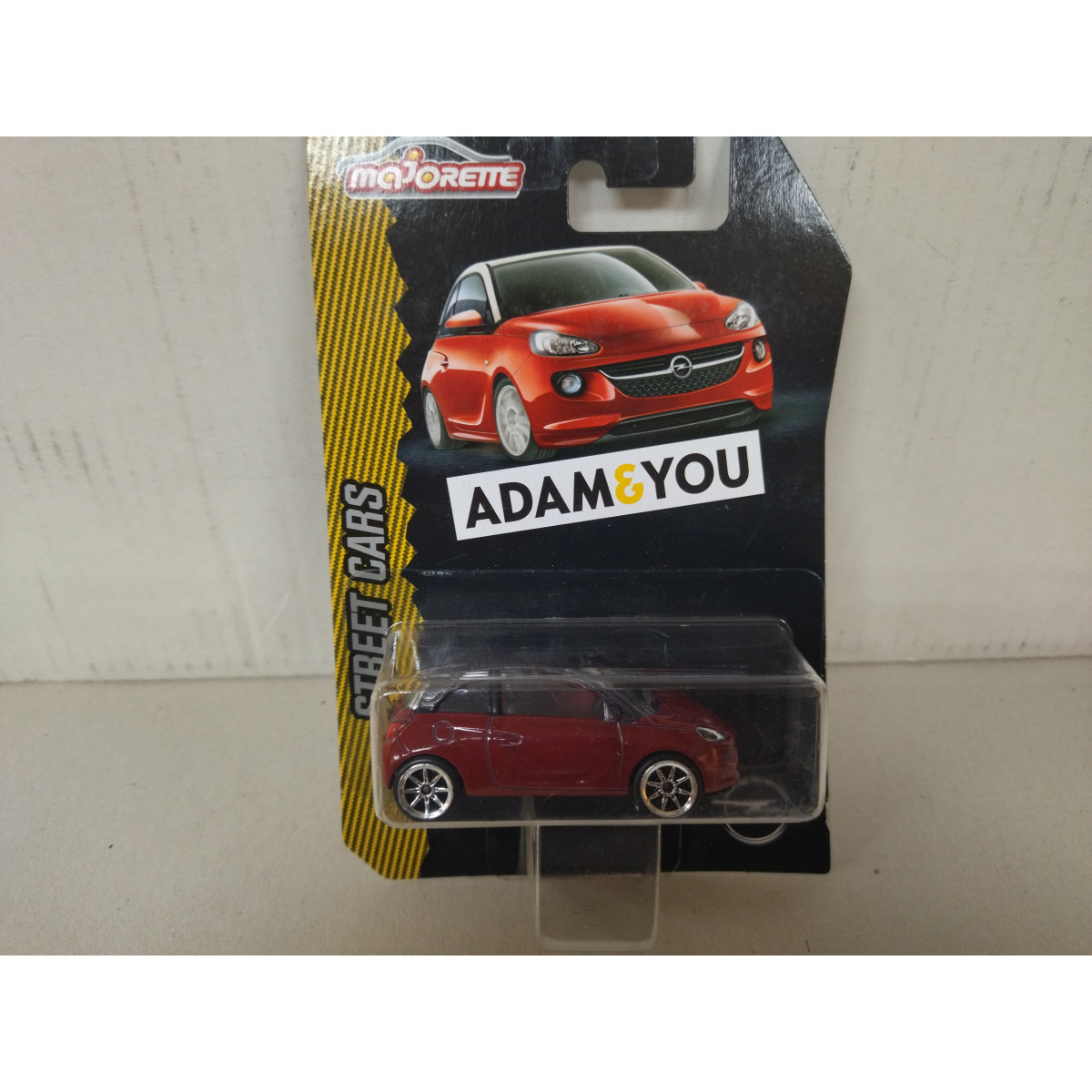 OPEL ADAM RED/BLACK DEALER ADAM & YOU 1:55/apx 1:64 MAJORETTE - BCN ...