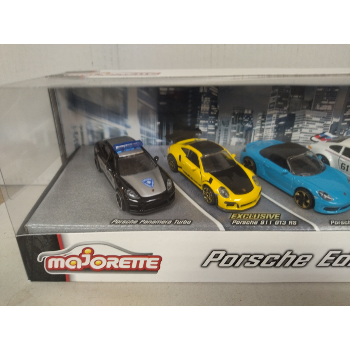 SET 5 CARS PORSCHE EDITION PANAMERA 718 911 apx 1:64 MAJORETTE - BCN ...