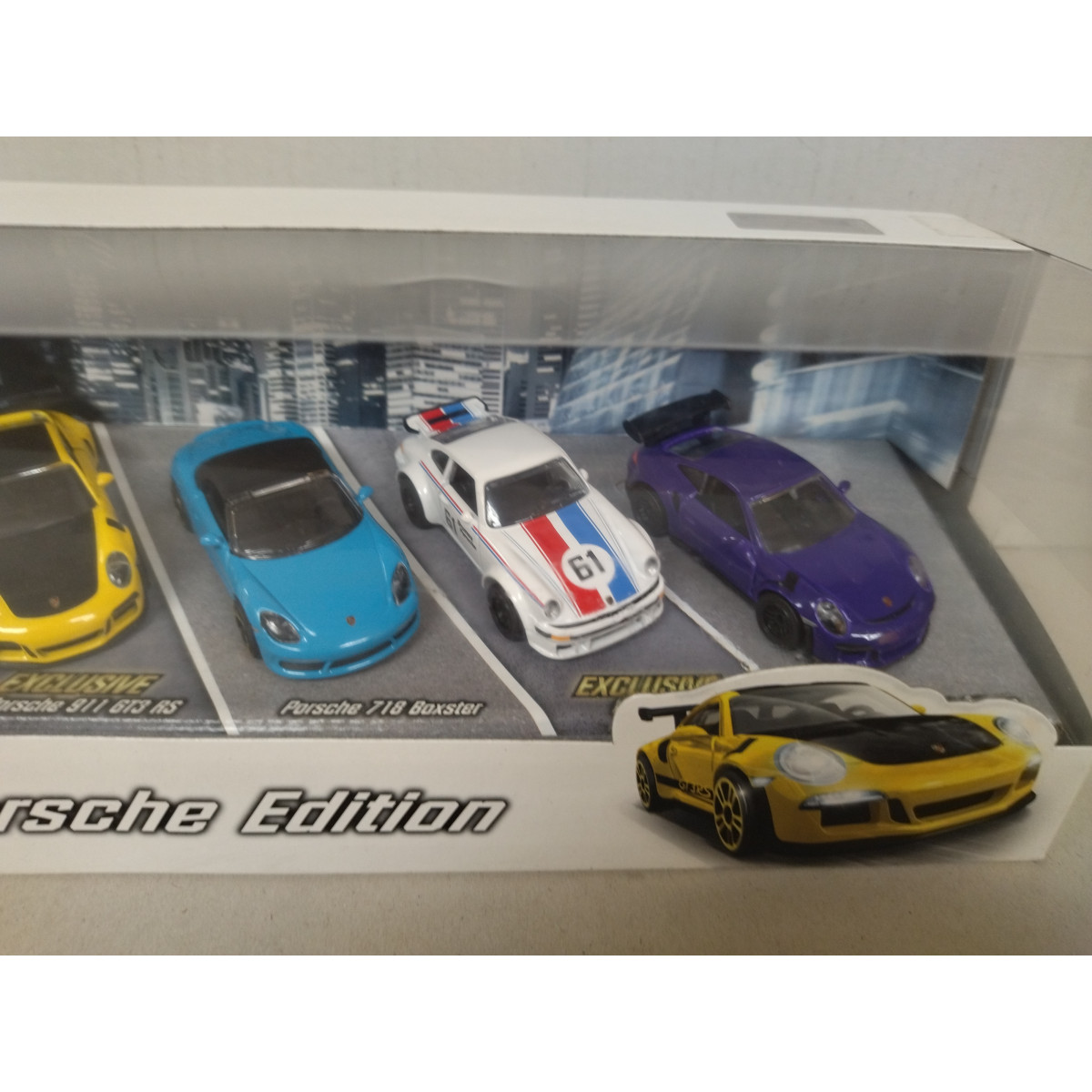 SET 5 CARS PORSCHE EDITION PANAMERA 718 911 apx 1:64 MAJORETTE - BCN ...