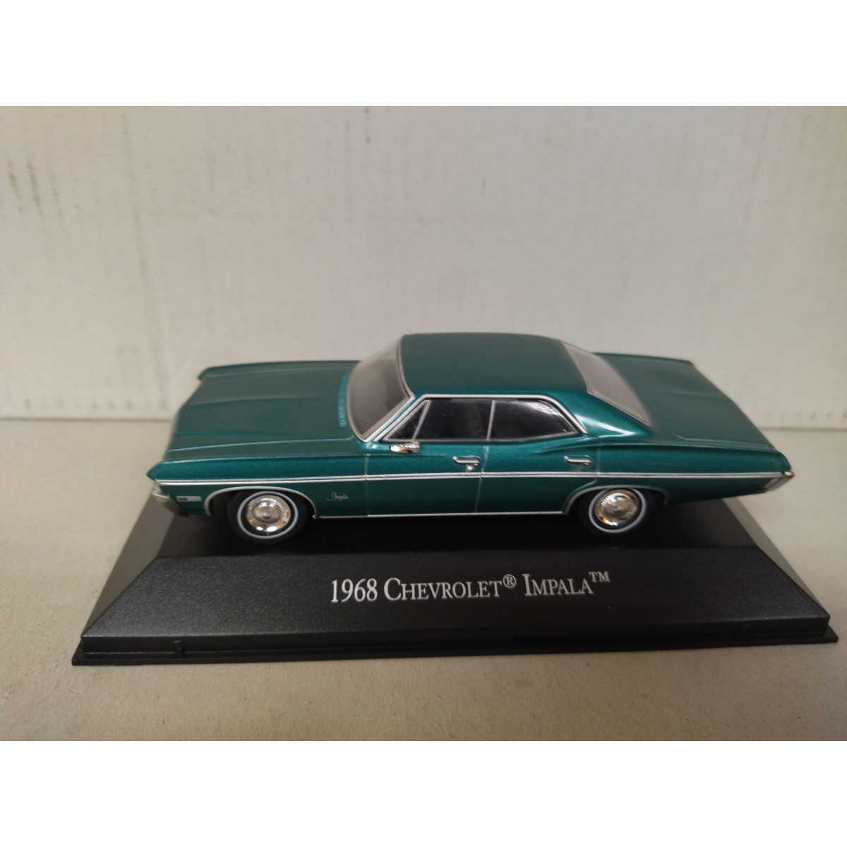 CHEVROLET IMPALA 1968 GREEN MEMORABLES MEXICO 1:43 SALVAT IXO - BCN ...