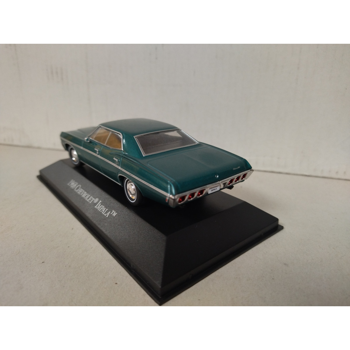 CHEVROLET IMPALA 1968 GREEN MEMORABLES MEXICO 1:43 SALVAT IXO - BCN ...