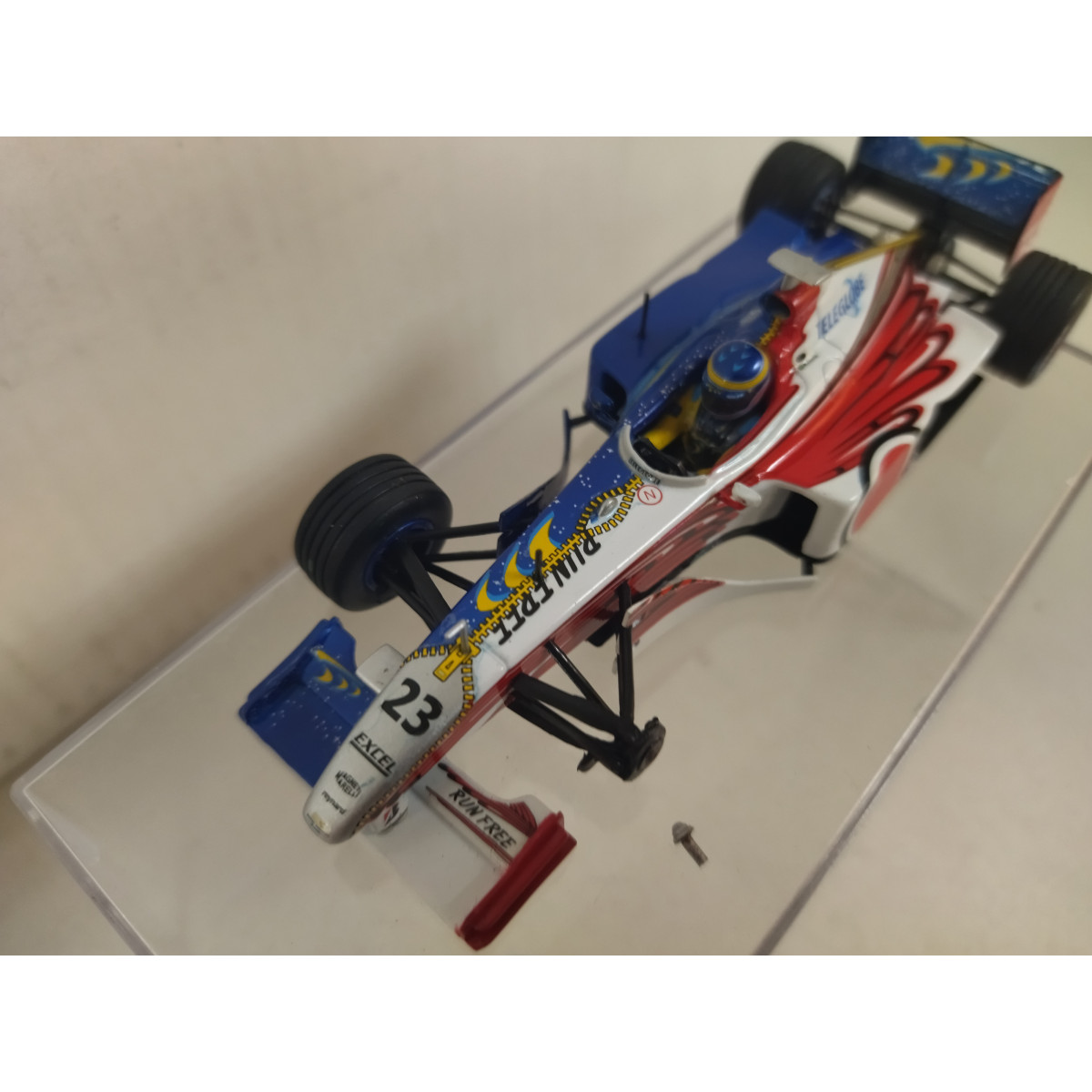 BAR 01 SUPERTEC 1999 FORMULA F1 R.ZONTA 1:43 ONYX DEFECTUOSO/ROTO - BCN ...