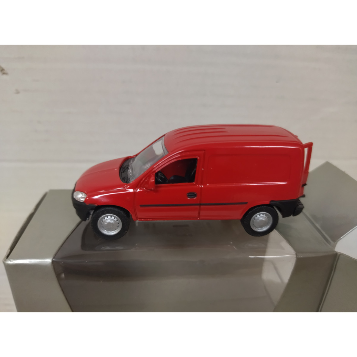OPEL COMBO C PANEL VAN RED apx 1:64 NOREV 3 INCHES (7,5cm) - BCN STOCK CARS