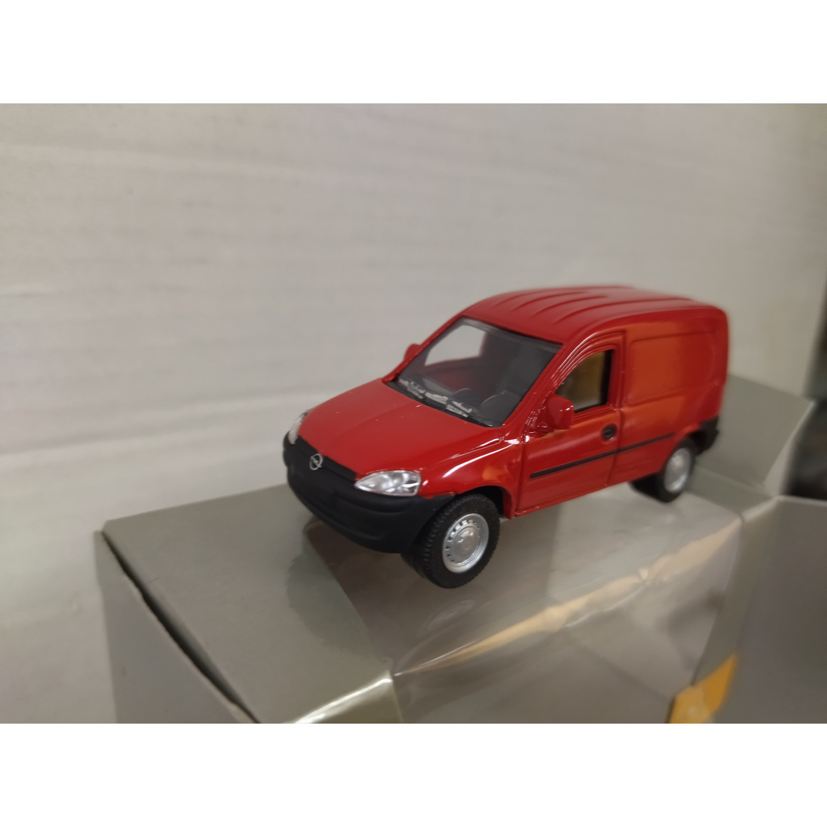 OPEL COMBO C PANEL VAN RED apx 1:64 NOREV 3 INCHES (7,5cm) - BCN STOCK CARS