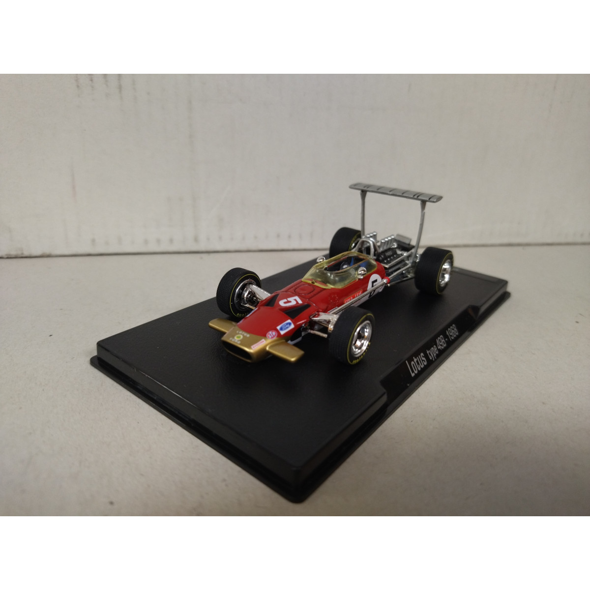 LOTUS 49B 1968 FORMULA F1 WIN GRAHAM HILL 1:43 RBA IXO - BCN STOCK CARS