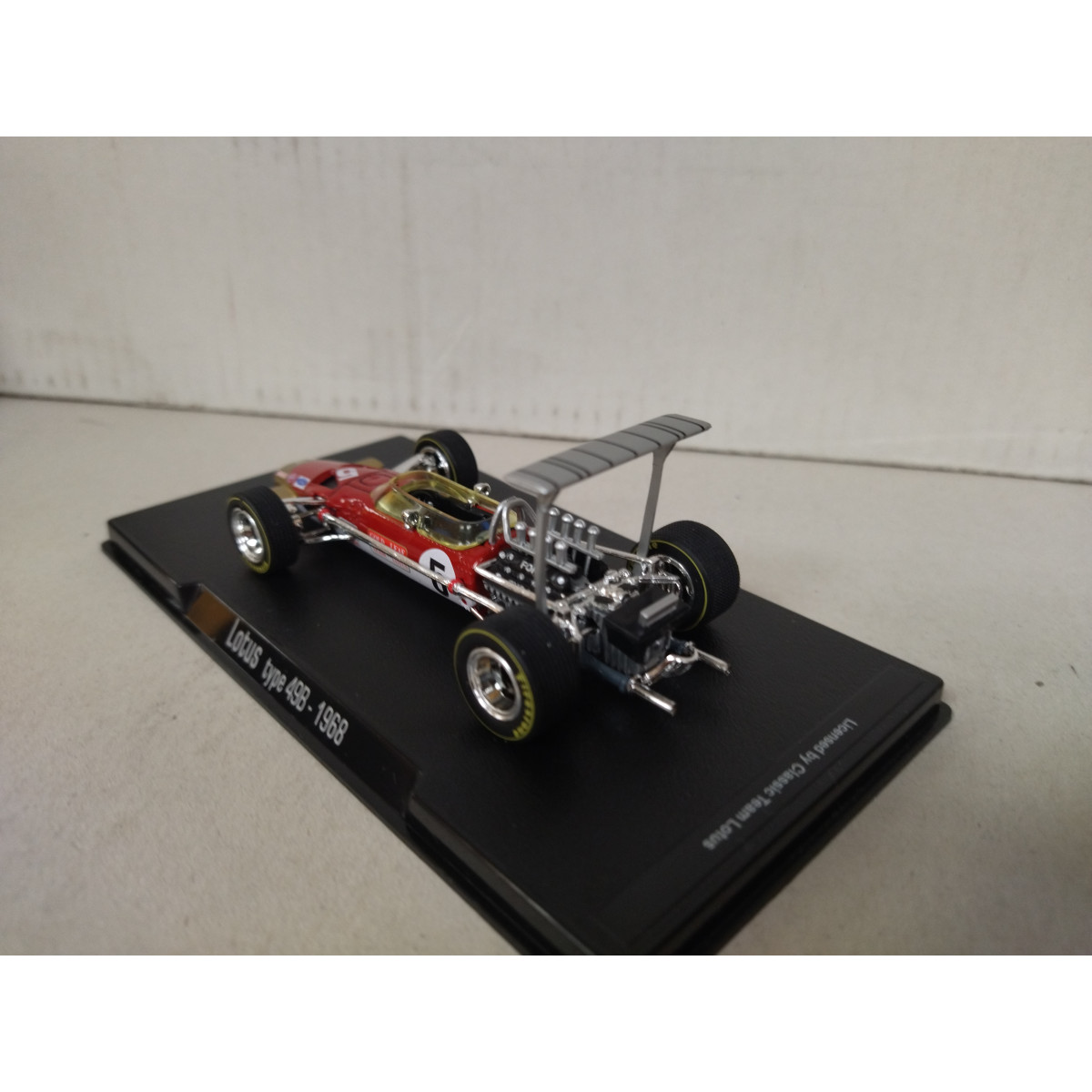 LOTUS 49B 1968 FORMULA F1 WIN GRAHAM HILL 1:43 RBA IXO - BCN STOCK CARS